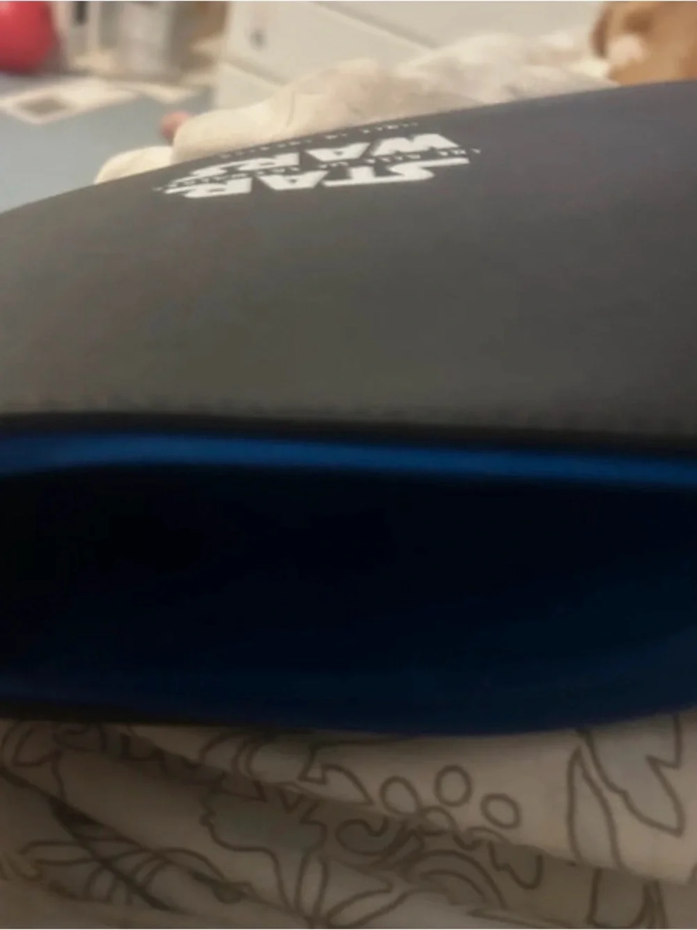 Star Wars | Bags | Star Wars Black Toiletry Pouch With Blue Trim | Poshmark
